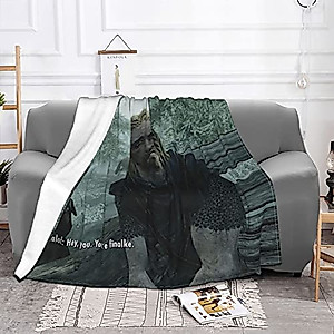 Skyrim You're Finally Awake Blanket Soft Warm Throw Blankets 60"x50" for Bedroom Couch Travelling