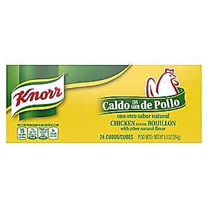 Knorr Cube Bouillon, Chicken, 24 cubes, 9.3 oz