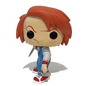 POP Child's Play 2 - Chucky Funko Pop! Vinyl Figure (Bundled with Compatible Pop Box Protector Case), Multicolor, 3.75 inches