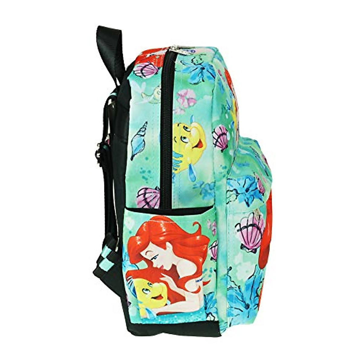 KBNL The Little Mermaid Ariel 12inch Deluxe Oversize Print Daypack A21328 Medium