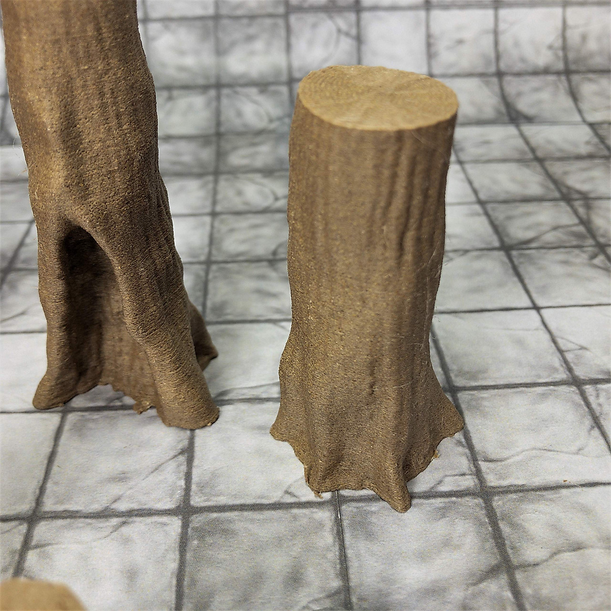 Extruded Gaming Chestnut Trees #3 Tabletop RPG Set