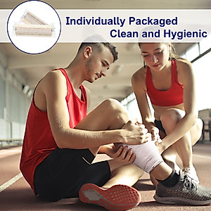 24 Pack Elastic Bandage Wrap (6x2”, 6x3", 6x4", 6x6") Compression Bandage Wrap with Hook and Loop Closure on Both Ends Self Adhesive Bandage Wrap for Sports, Medical, and Injury Recovery