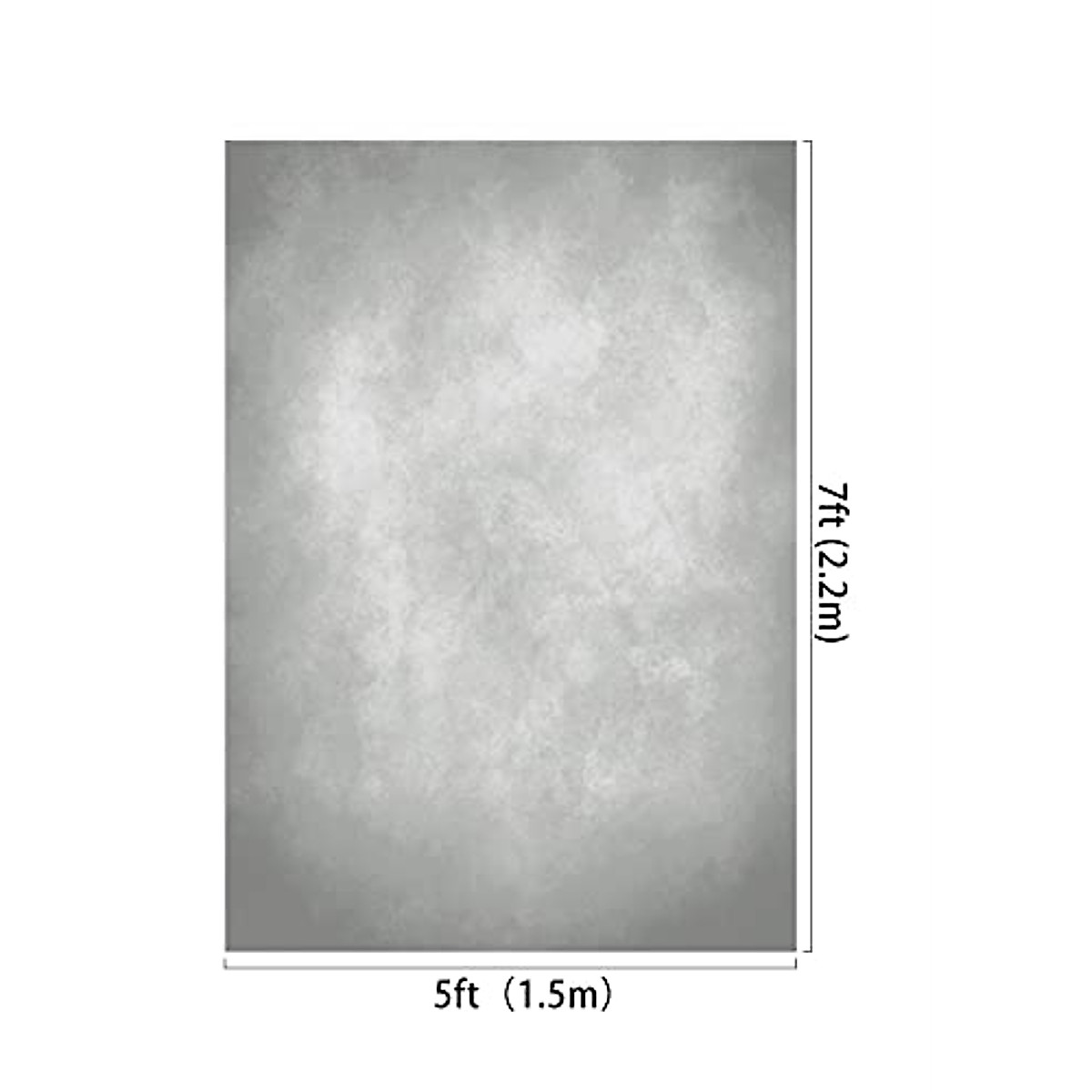 Kate 5x7ft Light Grey Backdrops Abstract Photography Backdrop for Professional Studio Backgrounds