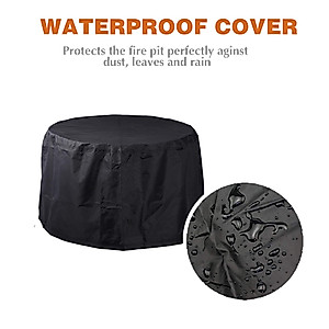 GIODIR Smokeless Fire Pit Outdoor Wood Burning, 21.5 Inch Steel Double Flame Fire Pit Large Portable Stove Bonfire for Outside, Backyard, Camping, Picnic, Garden w/ 1 Pokers and Cover, Black