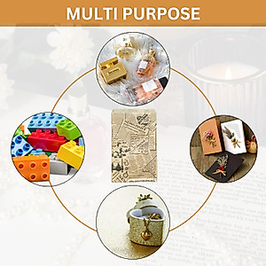 Novel Box® Newsprint Kraft Print Paper Gift Candy Jewelry Merchandise Bag Bundle 6X9" (100 Count) + Custom NB Pouch