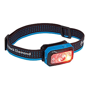 Black Diamond Storm 400 Waterproof Headlamp, Black, Battery Powered