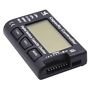 Blomiky 5 in 1 Lipo Li-ion Life NiCd NiMH Battery Cell Capacity Percentage Checker Voltage Tester Battery Balancer Cell Meter 7