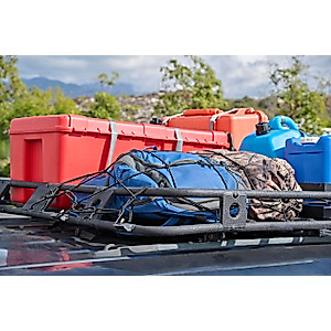 Keeper 06144 ATV Cargo Net, 15" x 30" with 10 Hooks,Black