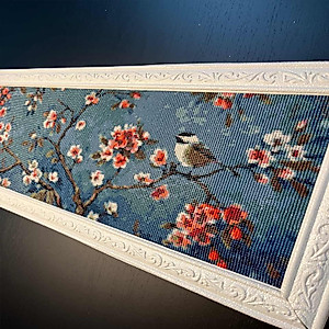 JATOK Diamond Painting Frame,2pcs 230cm/Roll Multifunction Self Adhesive 3D Pattern Edge Decoration Mouldings Trim Border Frame