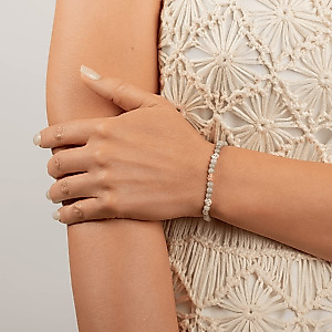 KARMA AND LUCK - Limitless Potential - Abundance & Prosperity Burmese Women's Real Jade 925 Sterling Silver - 18K Gold Plated Triple Lotus Charm Stretch Bracelet Handmade in Bali