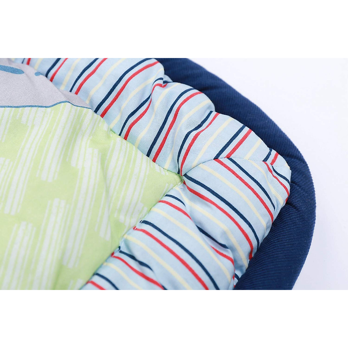 My Little Town 4-Piece Nursery Crib Bedding Set for Newborn Baby Infant