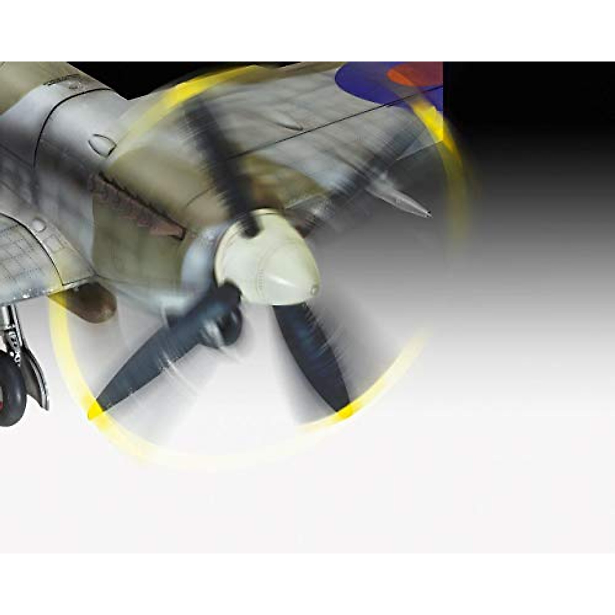 Revell RV00457 Supermarine Spitfire Mk.IXc-Technik Model Kit with Electronics, Unpainted