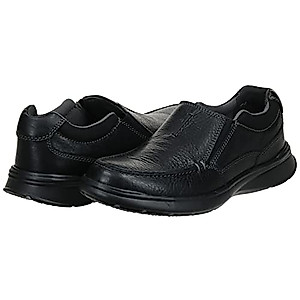 Clarks Men's Cotrell Free Shoe, black oily leather, 13 Wide US
