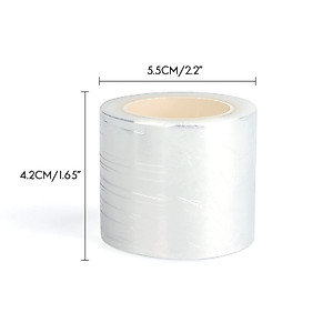 G2PLUS 3 Pack Disposable Eyebrow Plastic Wrap Preservative Film, Make Up Supplies Wrap Cover Tape Roll - 600 Meters