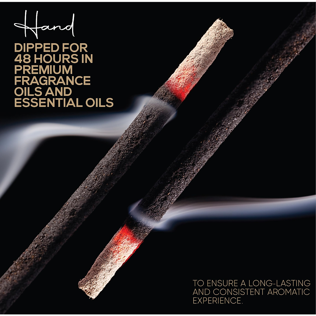 Japanese Cherry Blossom Exotic Incense Sticks 7 Inch - Bulk 1 Bundle 85 to 100 Sticks - Natural 7" Long Lasting Aroma That Burns for 30 to 45 Minutes.