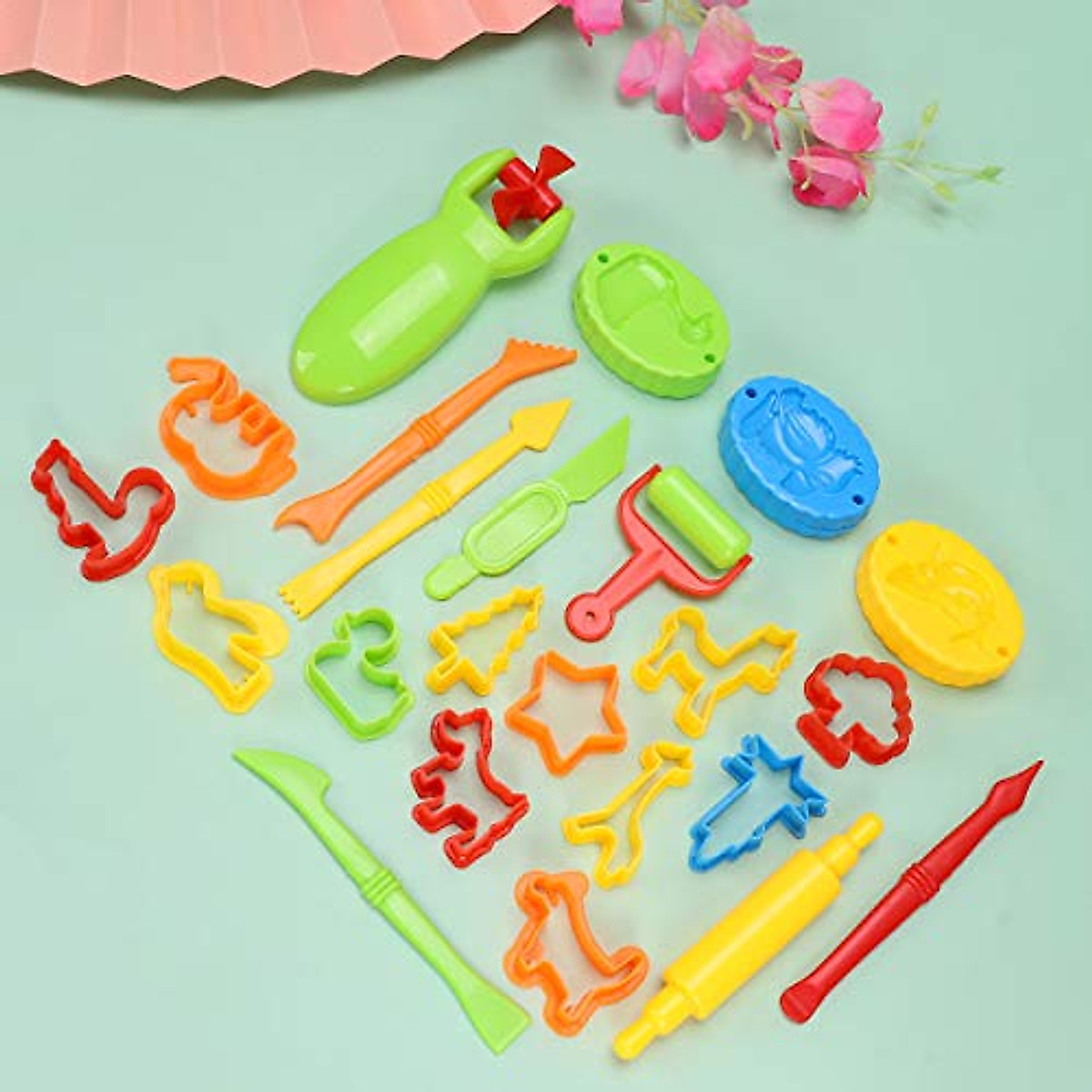 PRETYZOOM Kidcraft Playset Tools Clay Dough Tools for Accessories Clay Play Set DIY Clay Molds
