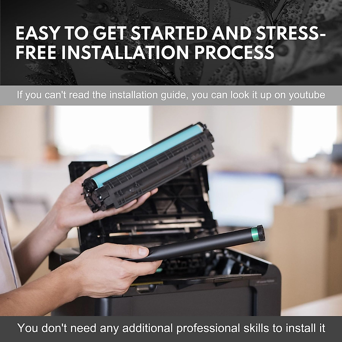 650A Toner Cartridges 4 Pack CE270A CE271A CE272A CE273A Replacement for HP 650A Toner Color Enterprise CP5525 CP5525dn CP5525n CP5525xh M750dn M750n M750xh Printer (Black/Cyan/Magenta/Yellow)