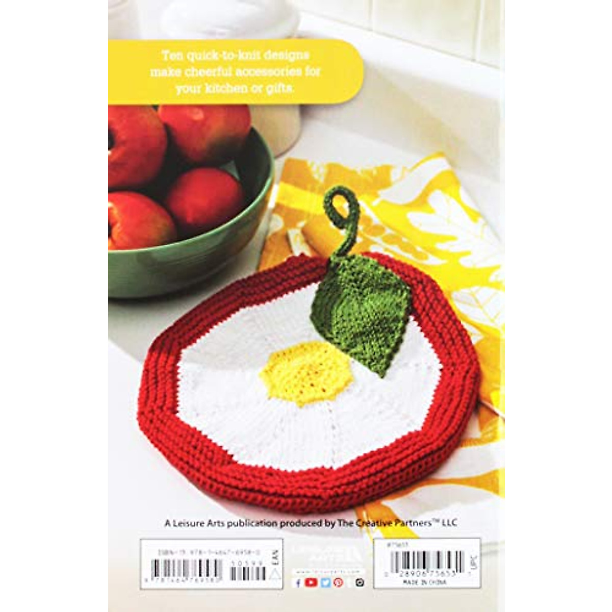 Leisure Arts Potholders & Dishcloths, Multicolor