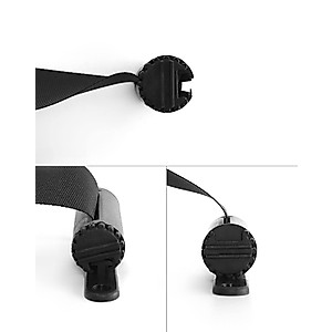 QWORK Wall Mounted Retractable Belt Barrier, Crowd Control Wall Barrier with 10' Belt for Retail Stores, Airports, Banks, School