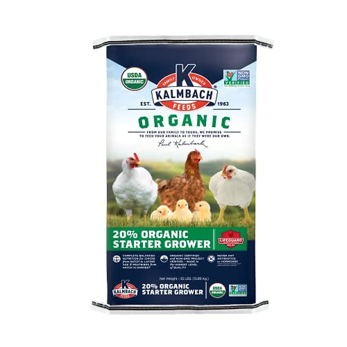 Kalmbach Feeds 20% Organic Chick and Meatbird Starter Grower Pellet