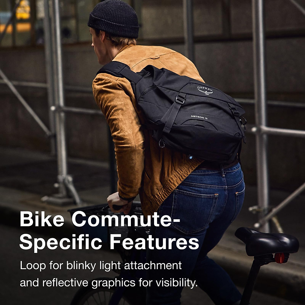 Osprey Metron 18L Messenger Bag, Black