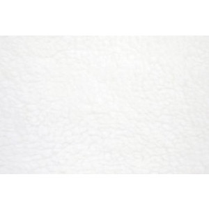 White Anti Pill Solid Fleece Fabric, 60” Inches Wide – Sold By The Yard