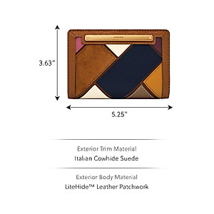 Fossil Women's Liza LiteHide™ Leather Multifunction Wallet, Multi Tile (Model: SL10041194)