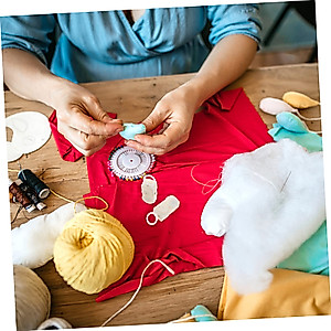 2pcs Plush Pulling Tail Ring Doll Making Built in Plush Plastic DIY Supplies Shake Drawstring Single Head Plastic