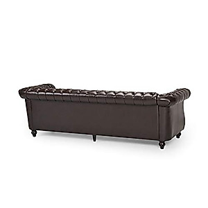 Christopher Knight Home Norma Sofas, Brown, Dark Brown