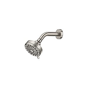 Moen 20090SRN Ignite Five-Function 3 3/4" Diameter Spray Head Wallmount, Spot Resist Brushed Nickel