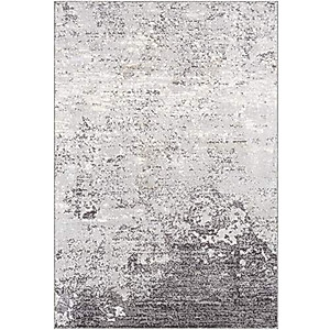 Artistic Weavers Choukri Modern Abstract Area Rug,6'7" x 9',Silver Gray