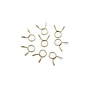 PRO BAT 16.4-Ft Length Stretchy 0.2'' I.D. Fuel Line+20pcs 0.35" I.D. Hose Clamps+2pcs Fuel Filters for ATV Dirt Bike Go Kart Moped Pocket Bike Most Chinese Scooter Stratton Small Engines, Blue