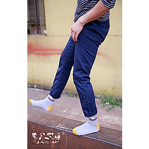 Wish Island Men's 5 Packs Animal Socks Cat Gifts Cute Fun Crazy Cotton Casual Crew Socks (Cat)