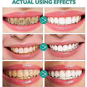 Teeth Whitening Toothpaste Foam-Baking Soda Toothpaste,Ultra-fine Mousse Deeply Clean Gums,Intensive Stain Removal,Travel Friendly, Easy to Use,Oral Care Toothpaste Replacement Mouth Wash Water(60ml)