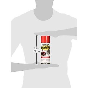 Rust-Oleum Farm & Implement 12 oz. Spray Paint- 280134 Massey Ferguson Red