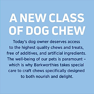 Barkworthies Natural Cow Hooves for Dogs (12 pk) – Single Ingredient Long Lasting Dog Chew – Grass Fed Free Range 100% Beef Cow Hoofs for Dogs – Promotes Dental Health