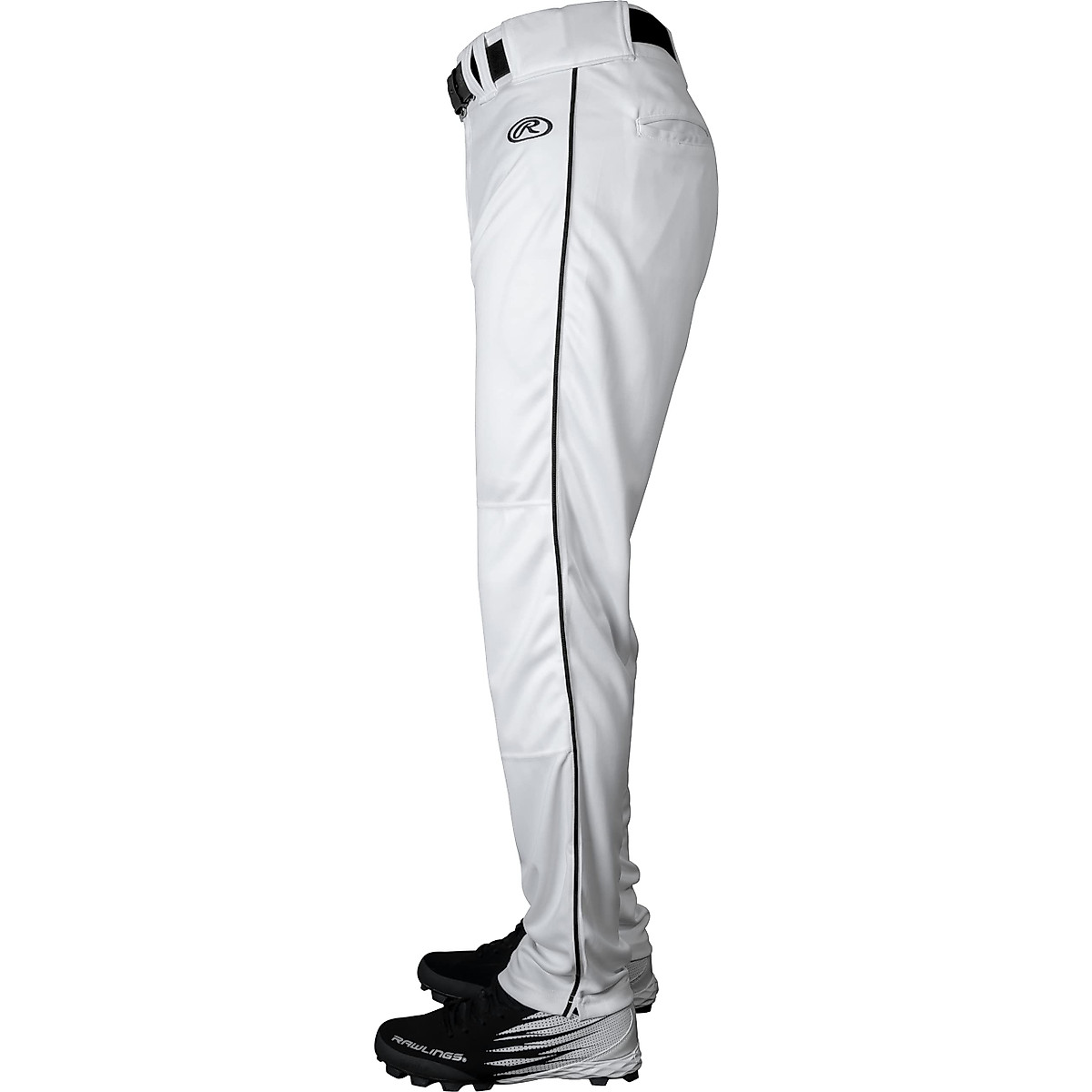 Rawlings Boys Ylnchsrp-w/B-89 Pant, White/Black, Medium US