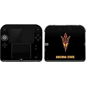 Skinit Decal Gaming Skin Compatible with 2DS - Officially Licensed College ASU Pitchfork Design