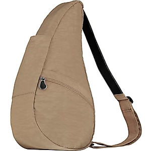 AmeriBag Classic Healthy Back Bag Distressed Nylon Small (Taupe)