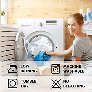 Pom Pom Curtains for Bedroom Windows 84 inch Energy Efficient Thermal Insulated Living Room Darkening Curtain Panels for Kitchen Nursery Room Ivory 50" w x2 Panels Rod Pocket