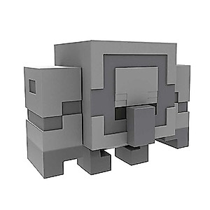 Mattel Minecraft Legends Action Figure, Cobblestone Golem with Attack Action & Accessory, Collectible Toy, 3.25-inch