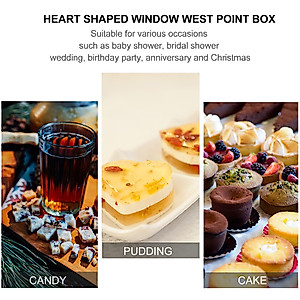 Alipis 50pcs Cheese Crackers Disposable Food Containers Mini Cupcake Boxes Cheese Its Crackers Cake Container Clear Boxes for Favors Muffin Container Moon Cake Boxes Round Sandwich