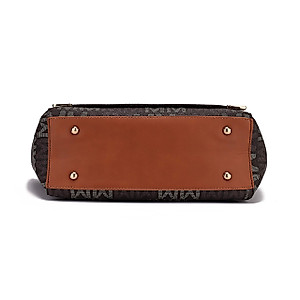 MKF Collection 3-PC Set, Shoulder Bag for Women, Small Tote Handbag & Wristlet Purse – Top Handle PU Leather Handdbag by Mia K