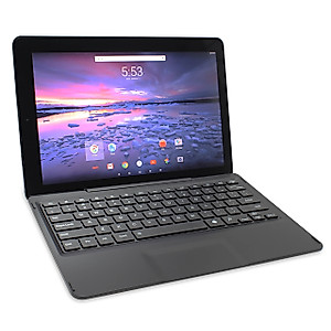 Pro12 with WiFi 12.2" 2-in-1 Touchscreen Tablet PC Featuring Android 6.0 (Marshmallow) Operating System, Black