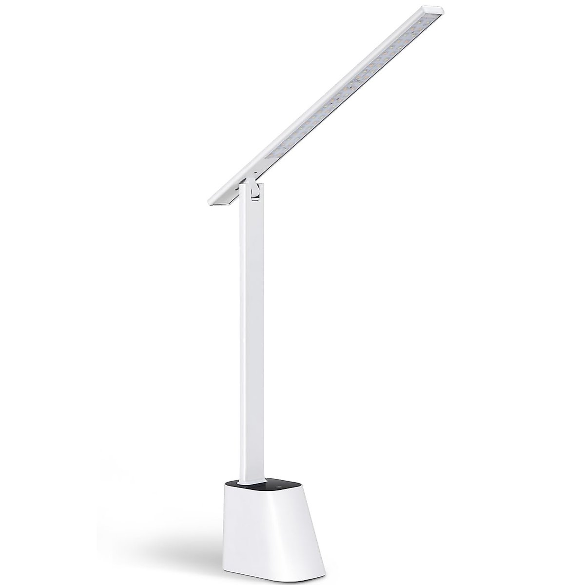 Dankeit LED Desk Lamp, Eye-Caring Office Lamp for Home Bedroom, Dimmable Reading Lamp with Sensitive Touch Control, 3 Lighting Modes Table Lamp,Desk Lamps with Adjustable Arm,White