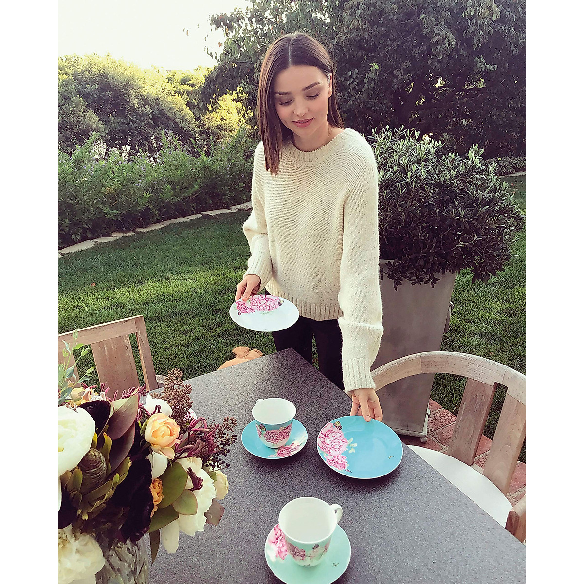 Miranda Kerr for Royal Albert Everyday Friendship Accent Plate Set of 4