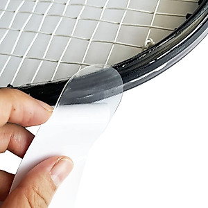 HOMU Tennis Racket Head Protectors Transparent Tape Sticker Racquet Guard Badminton Beach Protection Outdoor Sports Accessories