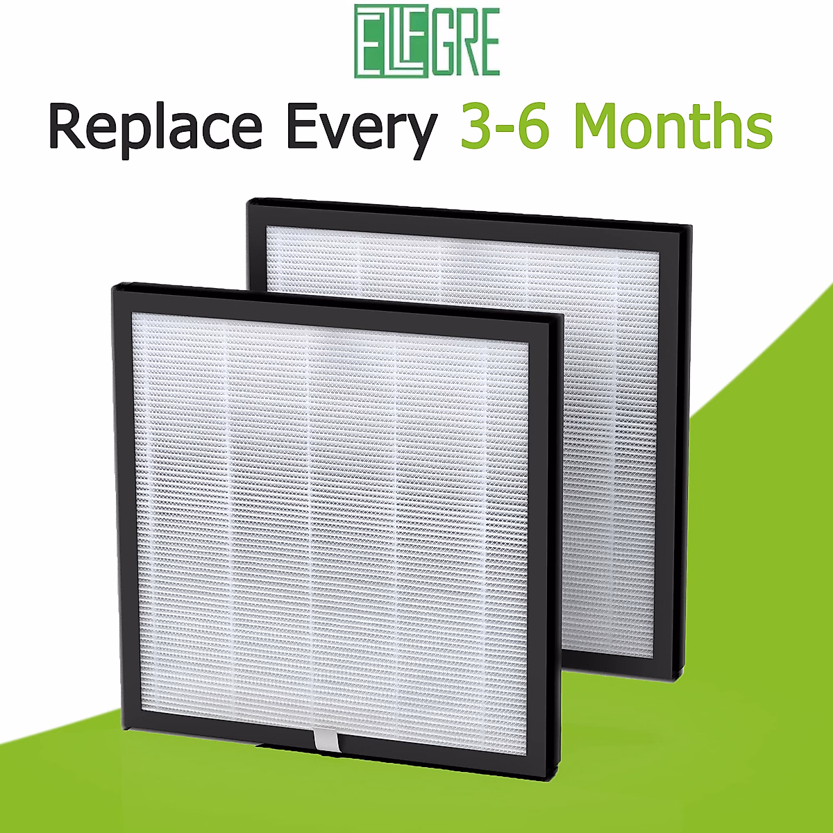 EzLfGre G3 2-Pack Filter Replacement, Compatible with AMEIFU G3 (FXAP2W) Air Purifier(Sferf-30), 3-in-1 H13 True HEPA, 2 Pack