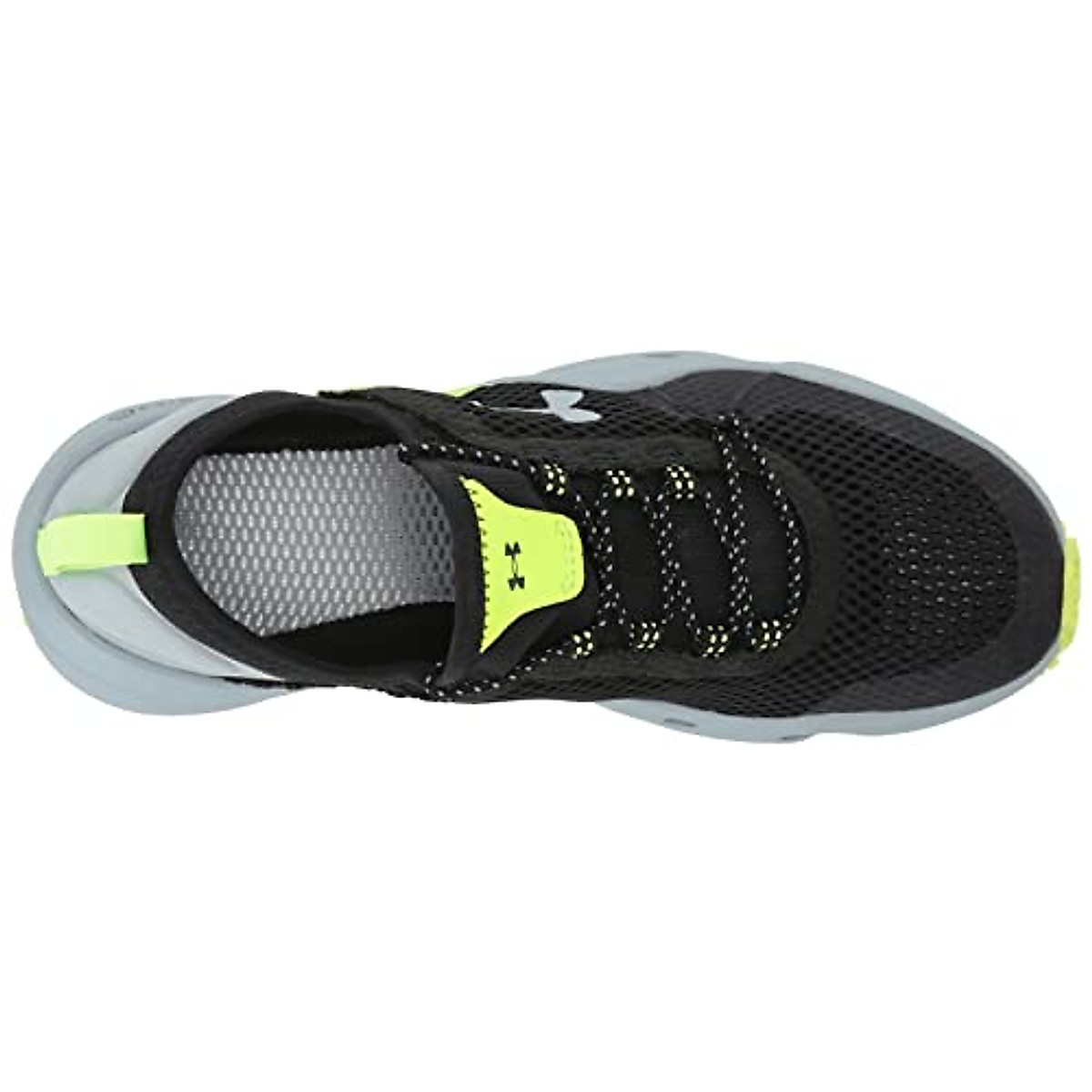 Under Armour Men's Micro G Kilchis, (002) Black/Harbor Blue/Harbor Blue, 8, US