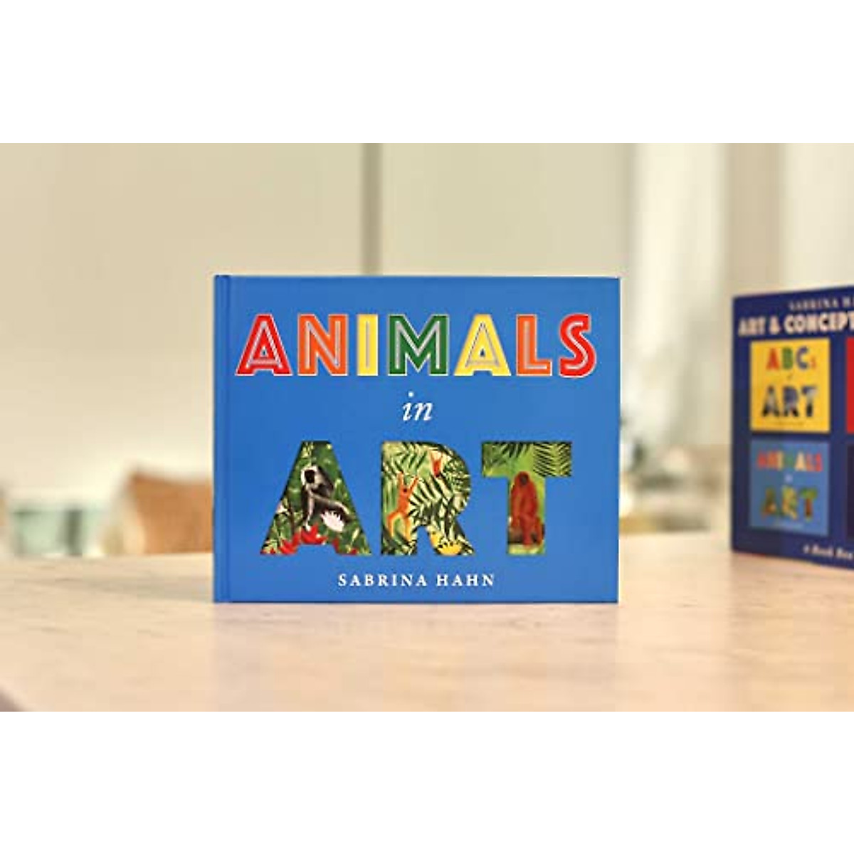 Sabrina Hahn's Art & Concepts for Kids 4-Book Box Set: ABCs of Art, 123s of Art, Animals in Art, and Bedtime with Art